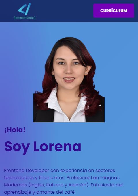 GitHub - lorena-infante/portafolio-lorena: Portafolio de Lorena Infante, donde se mostrarán los ...